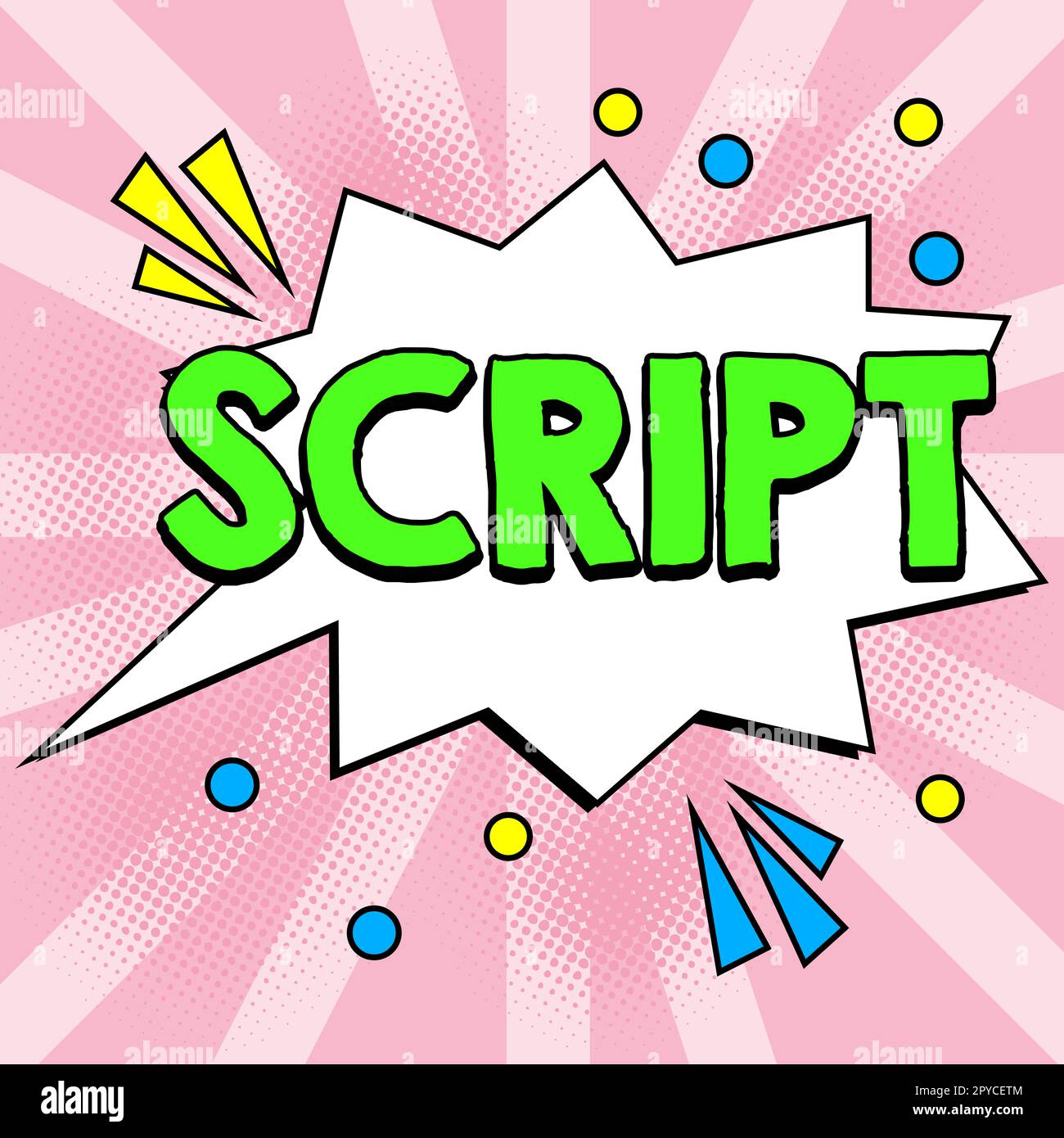 Script de légende conceptuelle. L'écriture manuscrite du concept d ...