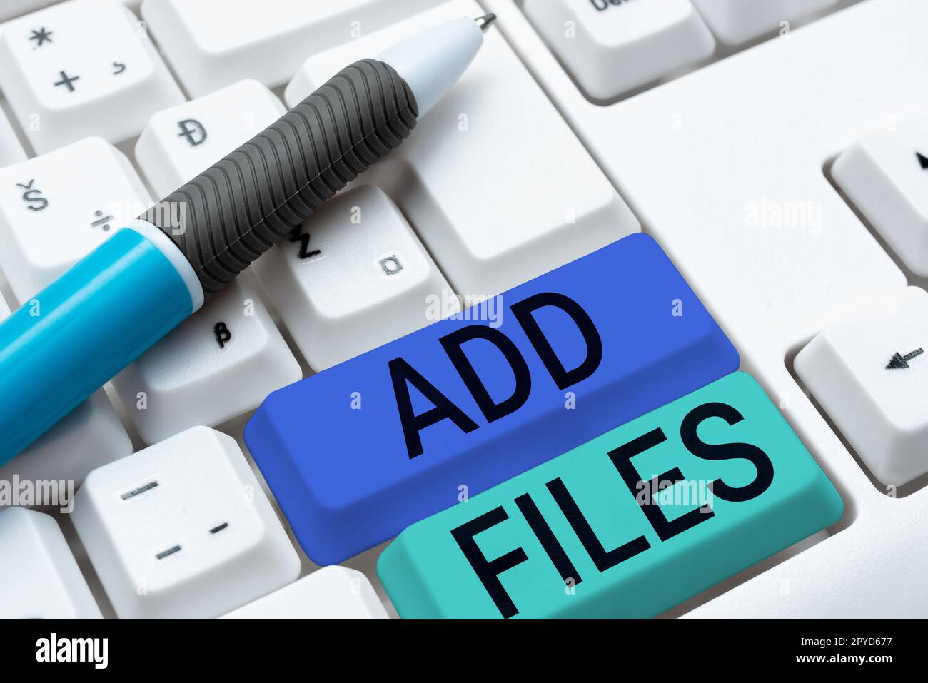 Écriture affichage de texte Ajouter des fichiers, concept Internet pour ...