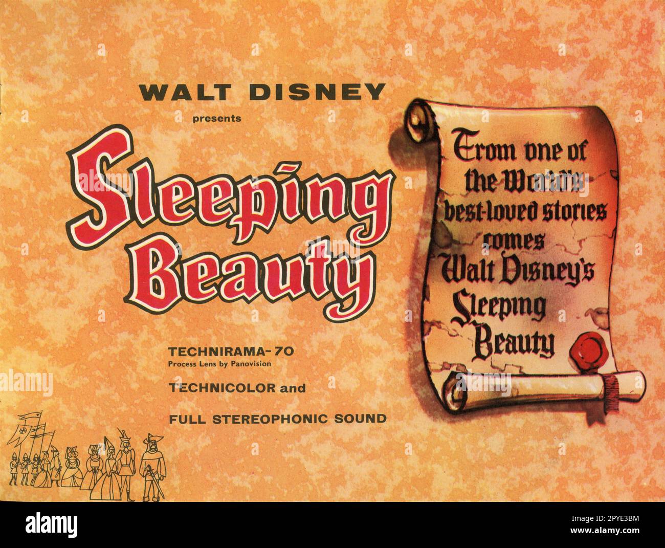 WALT DISNEY'S SLEEPING BEAUTY 1959 le directeur général CLYDE GERONIMI ...