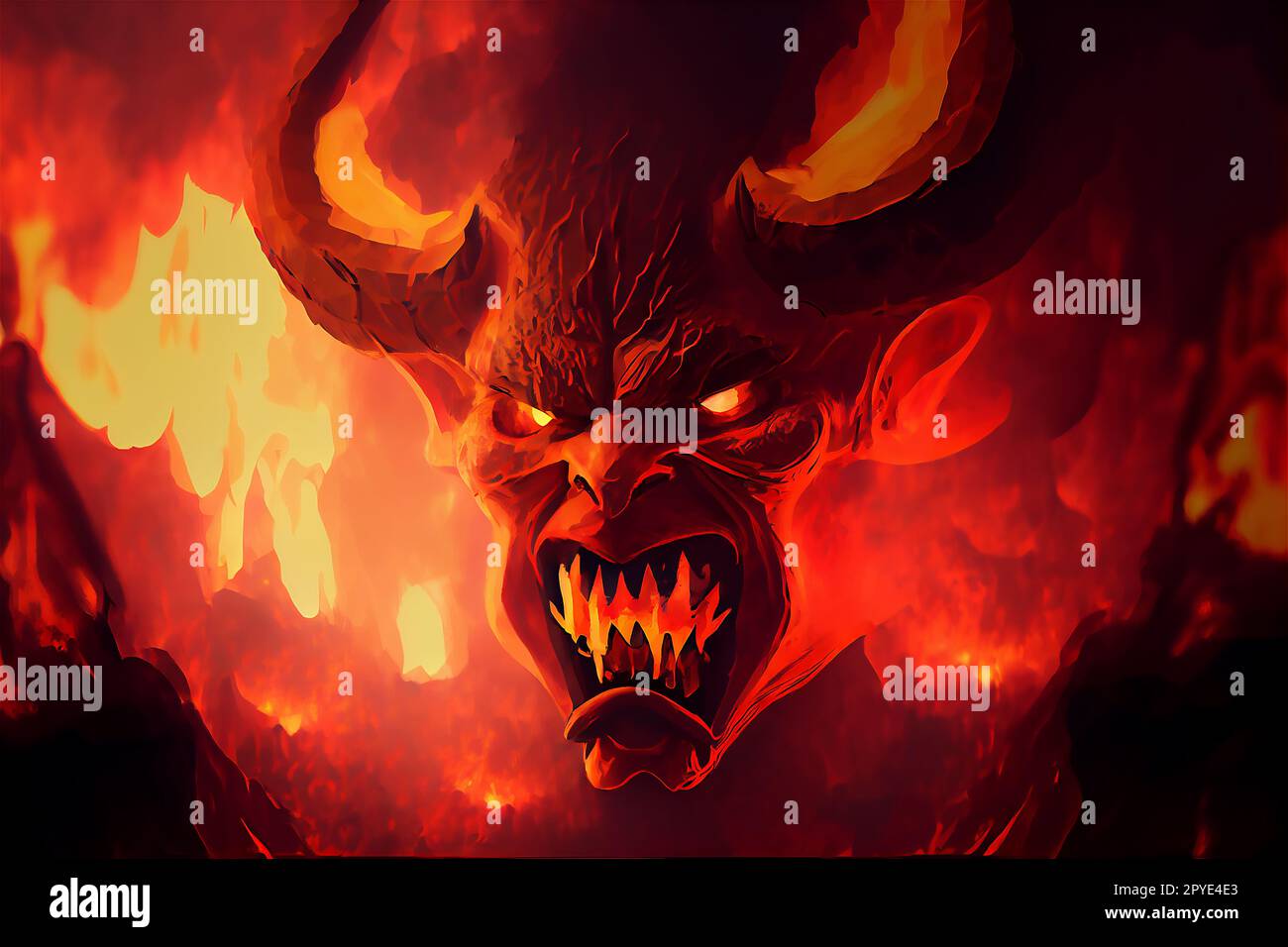 Fire demon Banque de photographies et d’images à haute résolution - Alamy