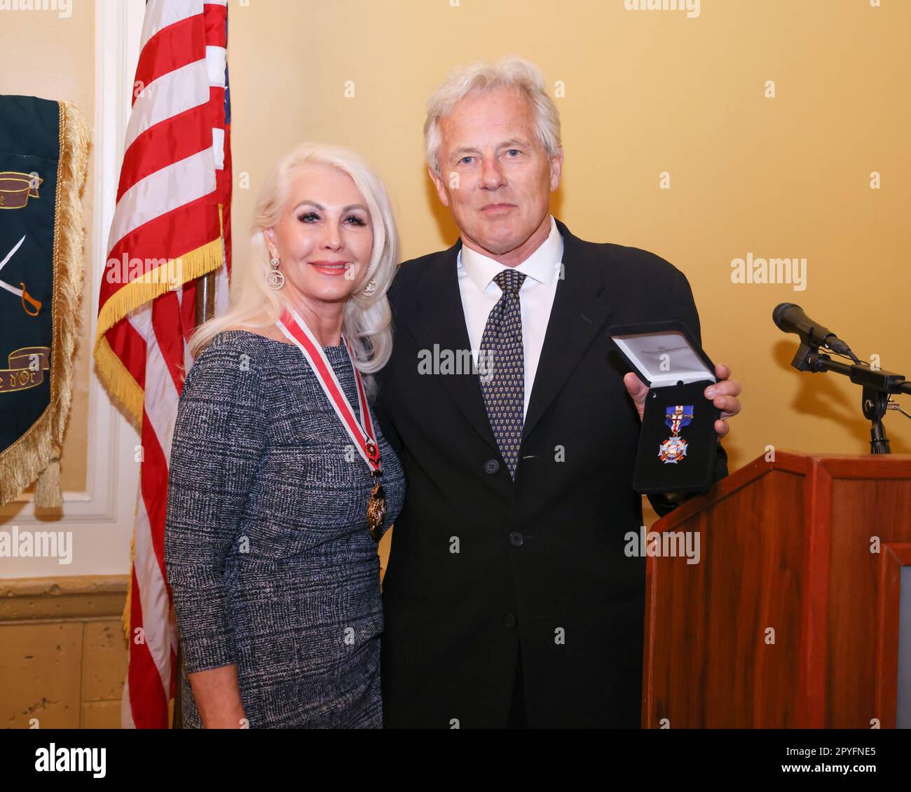 Los Angeles, Californie, États-Unis. 23rd avril 2023. La princesse Karen Cantrell et Leathem ...