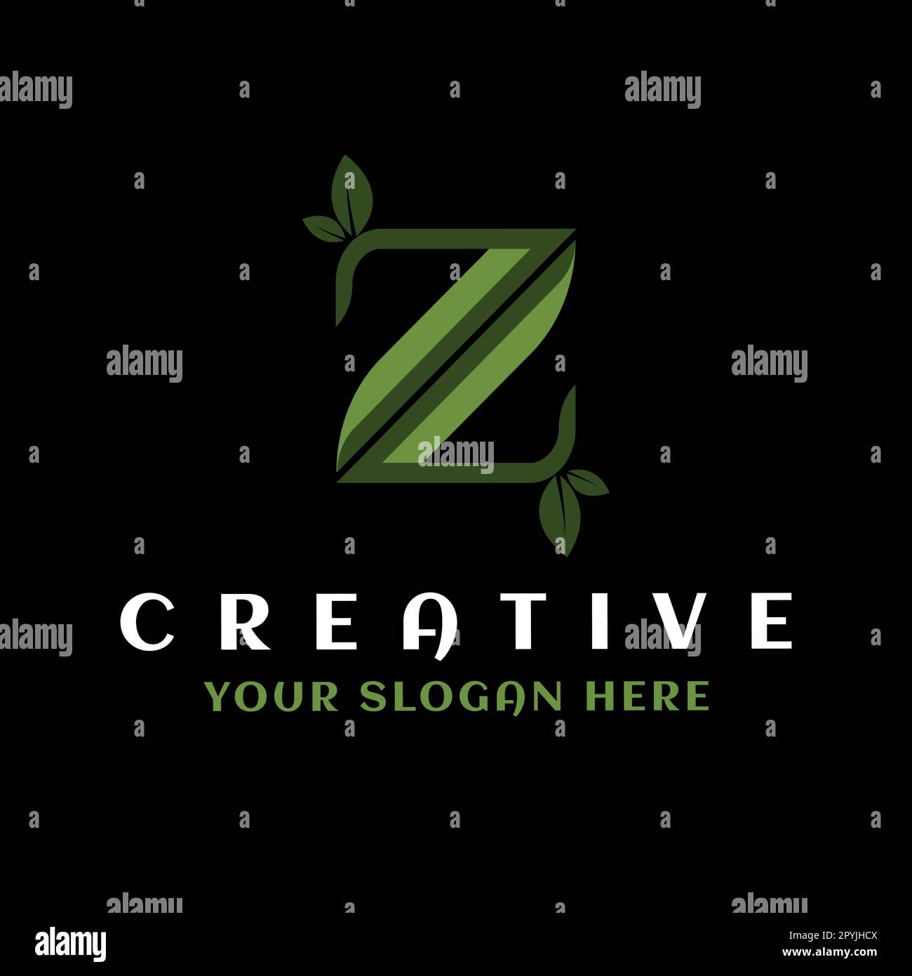 Modèle de logo lettre Z. Logo de la lettre Z initiale. icône en forme ...