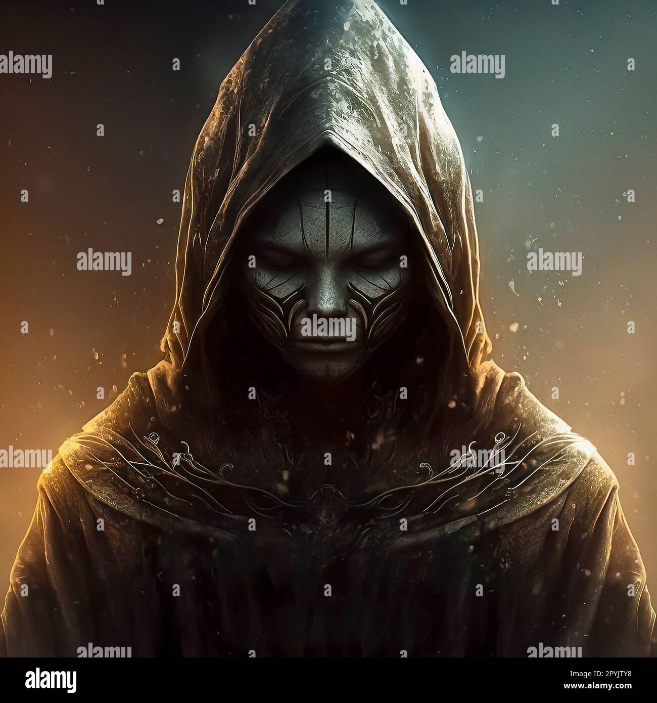 Hooded man Banque de photographies et d’images à haute résolution - Alamy