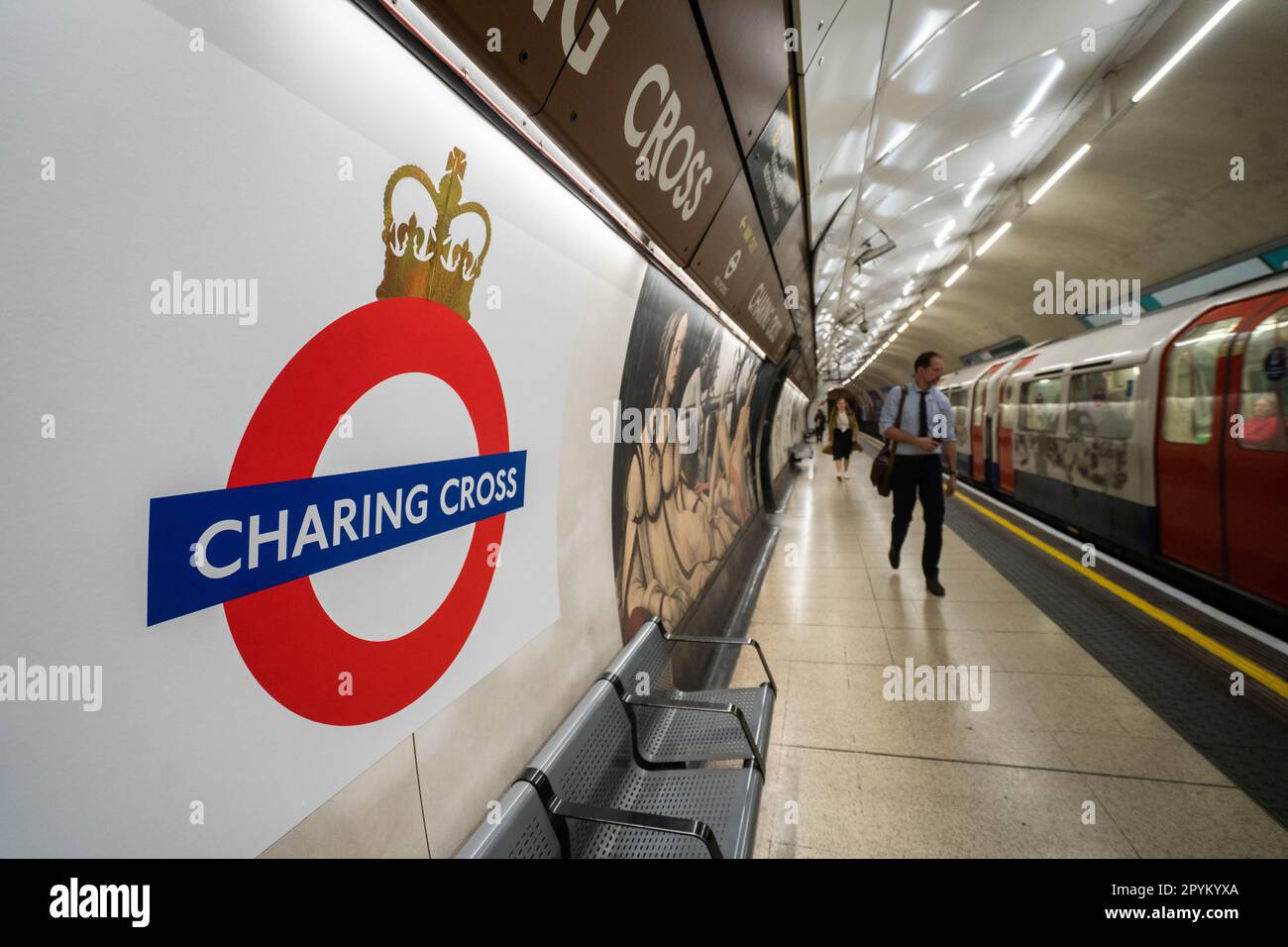 Londres, Royaume-Uni. 4 mai 2023. Le logo emblématique de la cocarde de ...