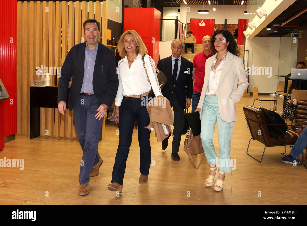Xisca Perelló and Rafa Nadal's mother, Ana María Parera, arriving at ...