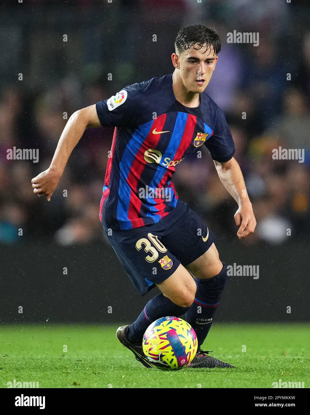 Pablo Martin Gavira Gavi du FC Barcelone lors du match de la Liga entre ...