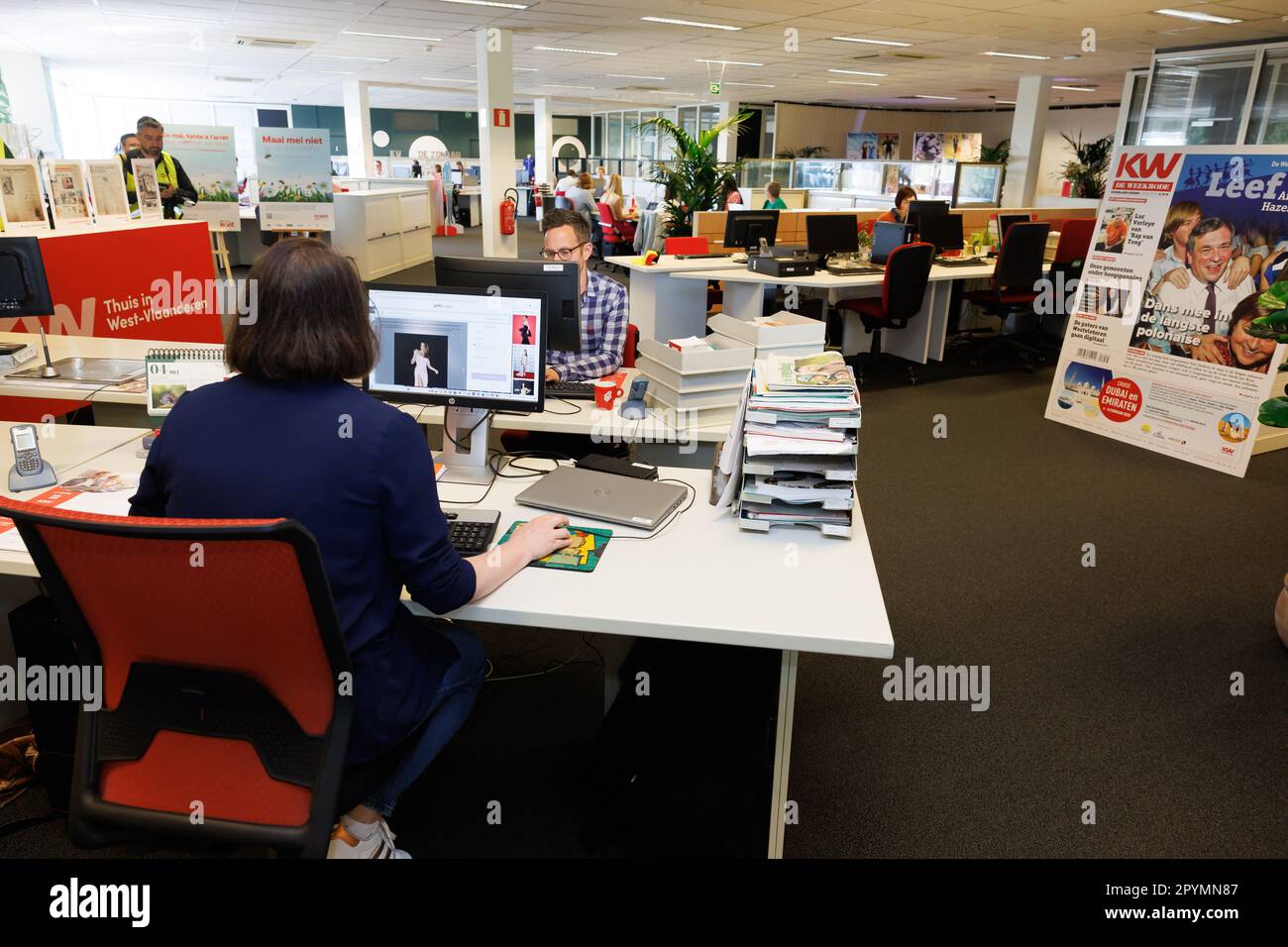 Krant van west vlaanderen Banque de photographies et d’images à haute ...