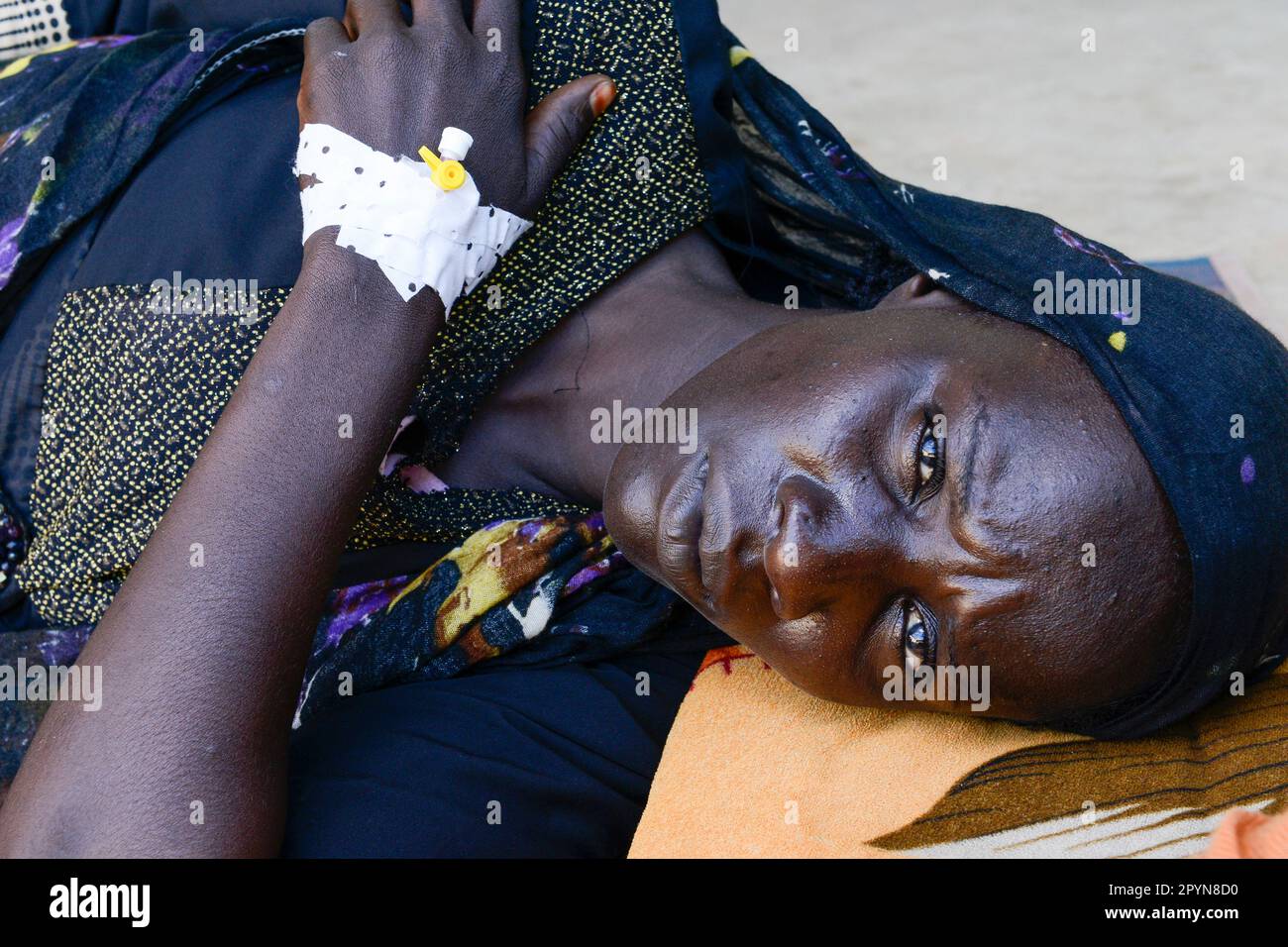 TCHAD, Goz Beida, camp de réfugiés Djabal pour les réfugiés du Darfour ...