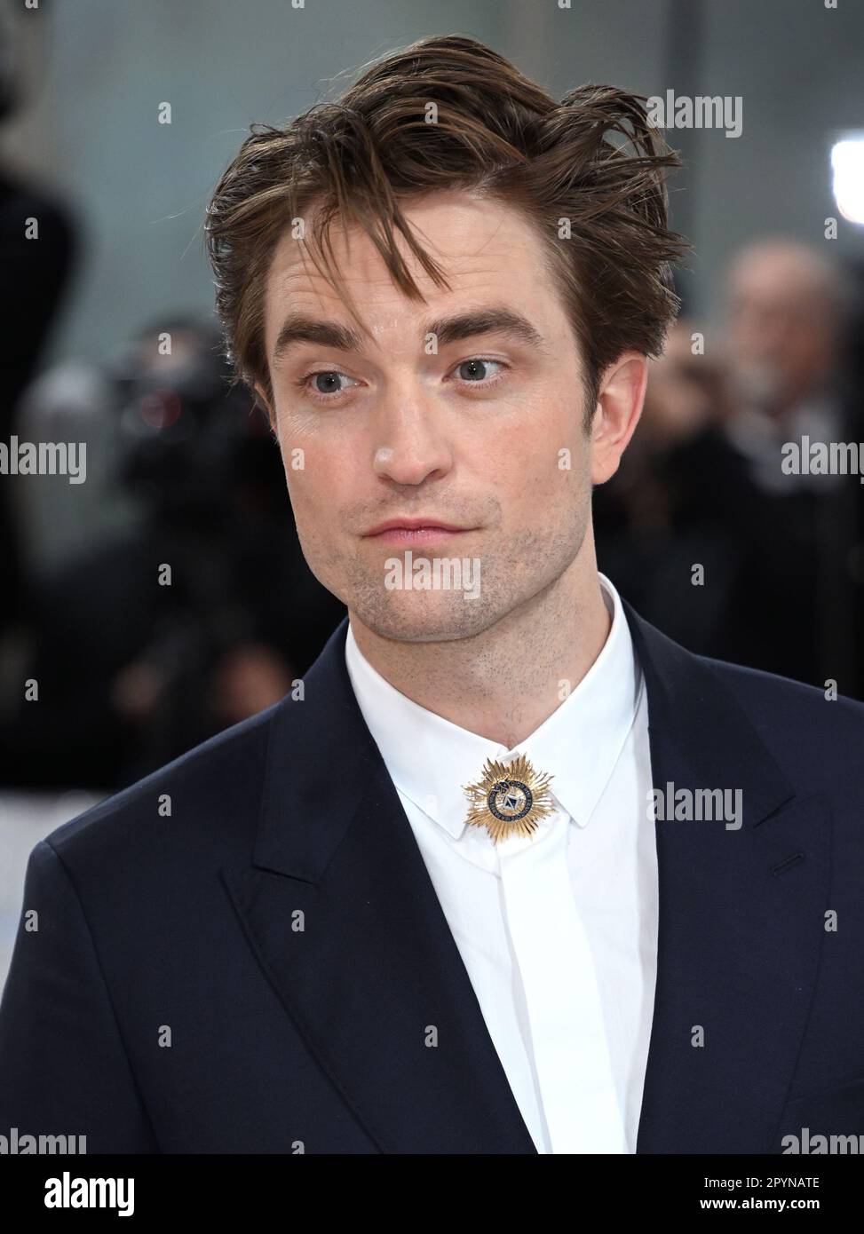 New York, États-Unis. 1 mai 2023. Robert Pattinson arrivée au gala met ...