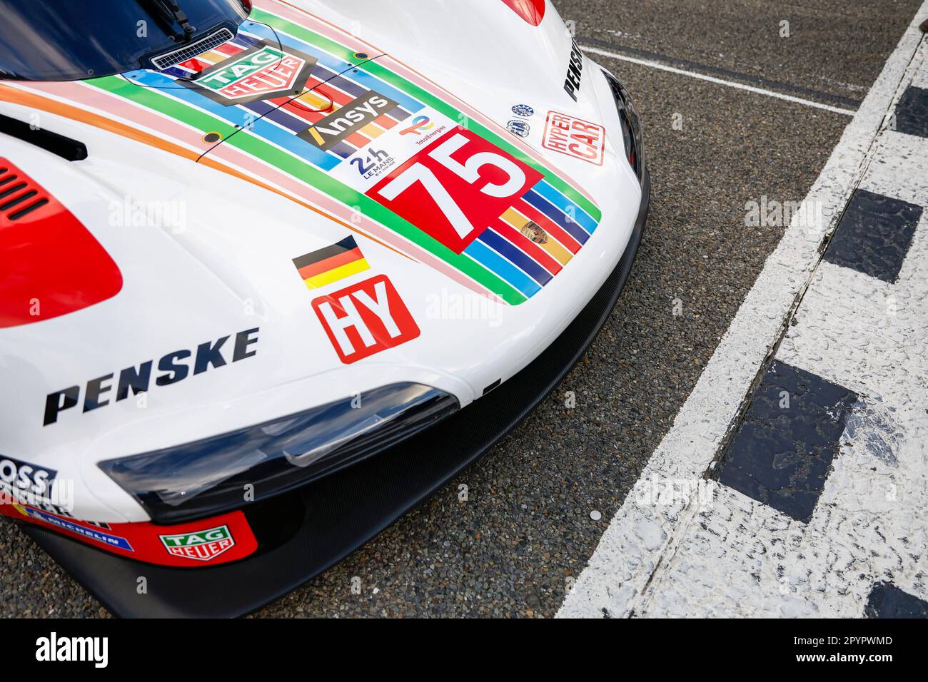 Porsche 963, Porsche Penske Motorsport, présentation du design spécial le Mans 2023, dévoilement ...