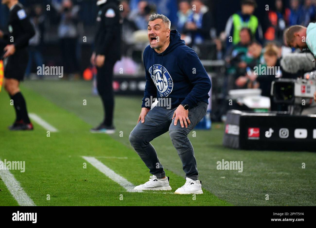 Bundesliga, Veltins Arena, Gelsenkirchen, FC Schalke 04 contre Werder ...