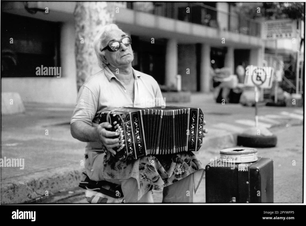 Musiciens de tango Banque d'images noir et blanc - Alamy