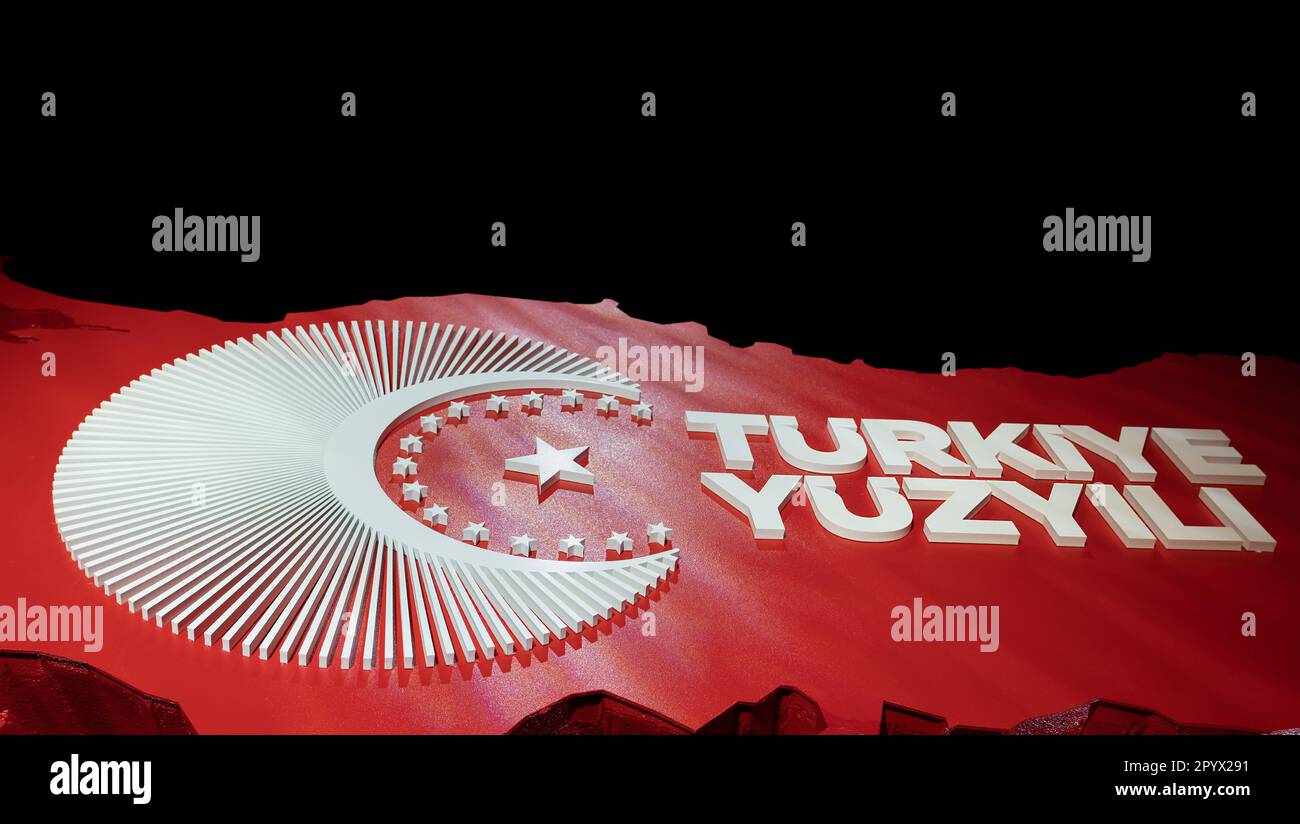 Turc bayragi drapeau du logo de la turquie Banque de photographies et d’images à haute ...