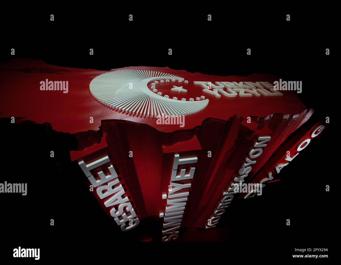 Logo turc bayragi Banque de photographies et d’images à haute résolution - Alamy