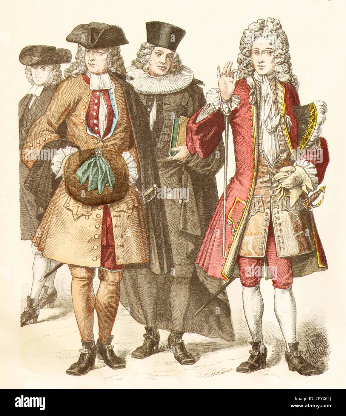 Costume du 18ème siècle ecuyer Banque de photographies et d’images à ...