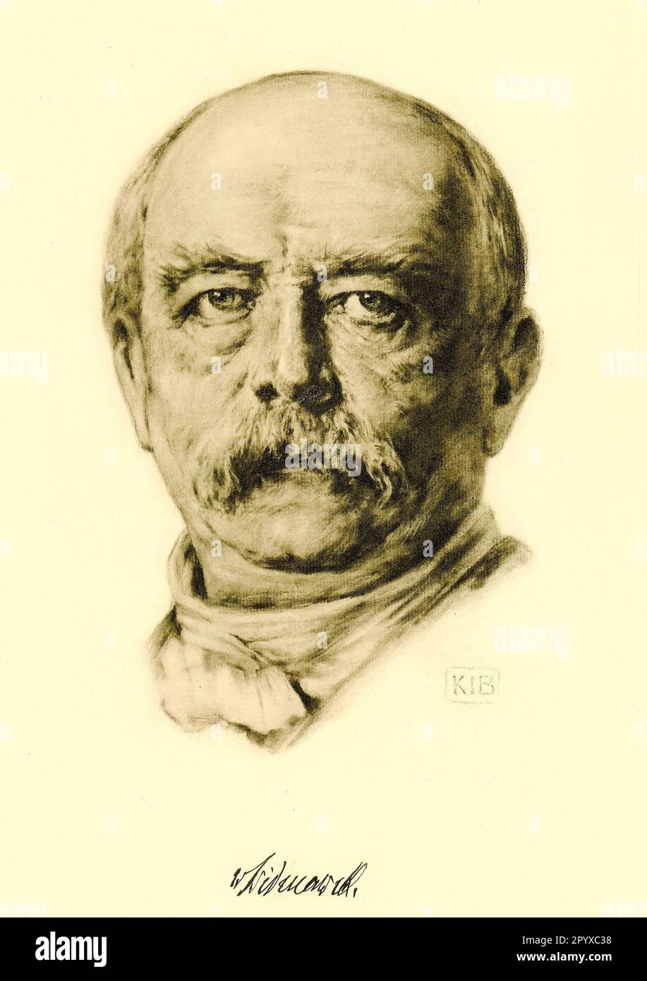 Otto Eduard Leopold Von Bismarck 1815 1898 Premier Ministre Prussien
