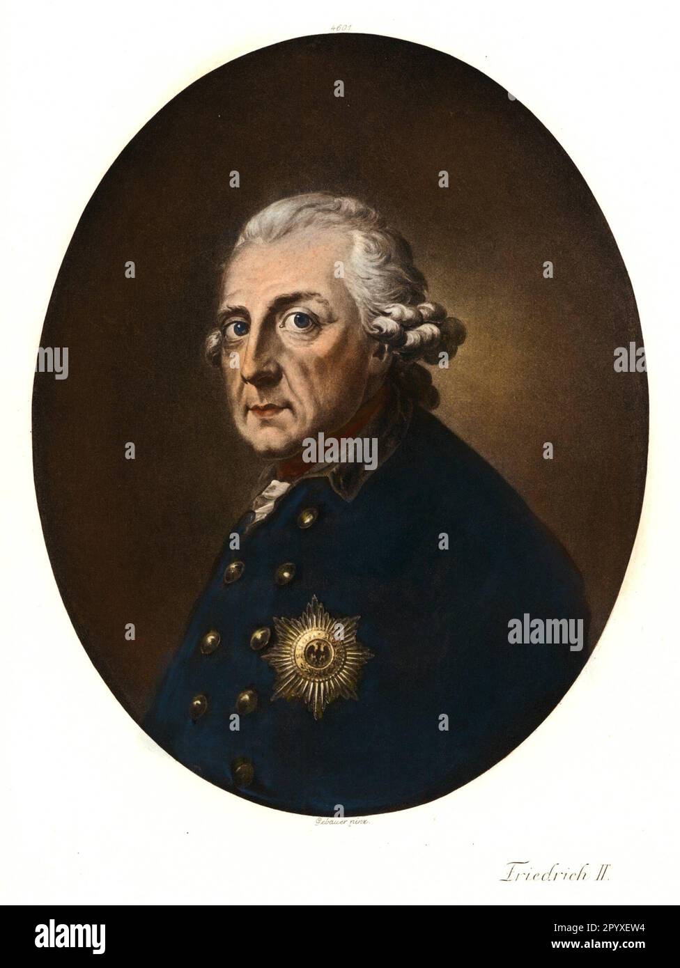 Frederick ii the great Banque d'images détourées - Alamy
