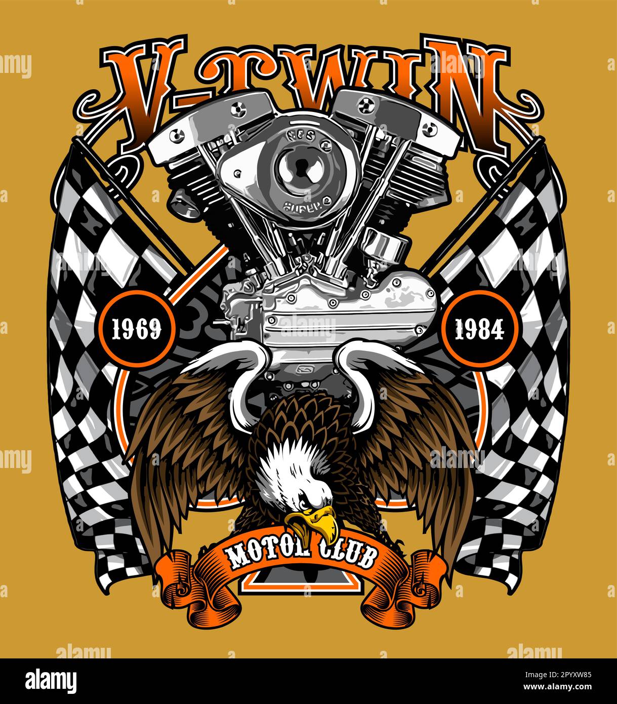 V bimoteur Banque d'images vectorielles - Alamy