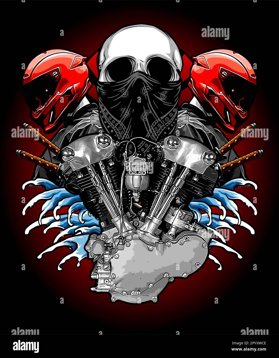 V bimoteur Banque d'images vectorielles - Alamy