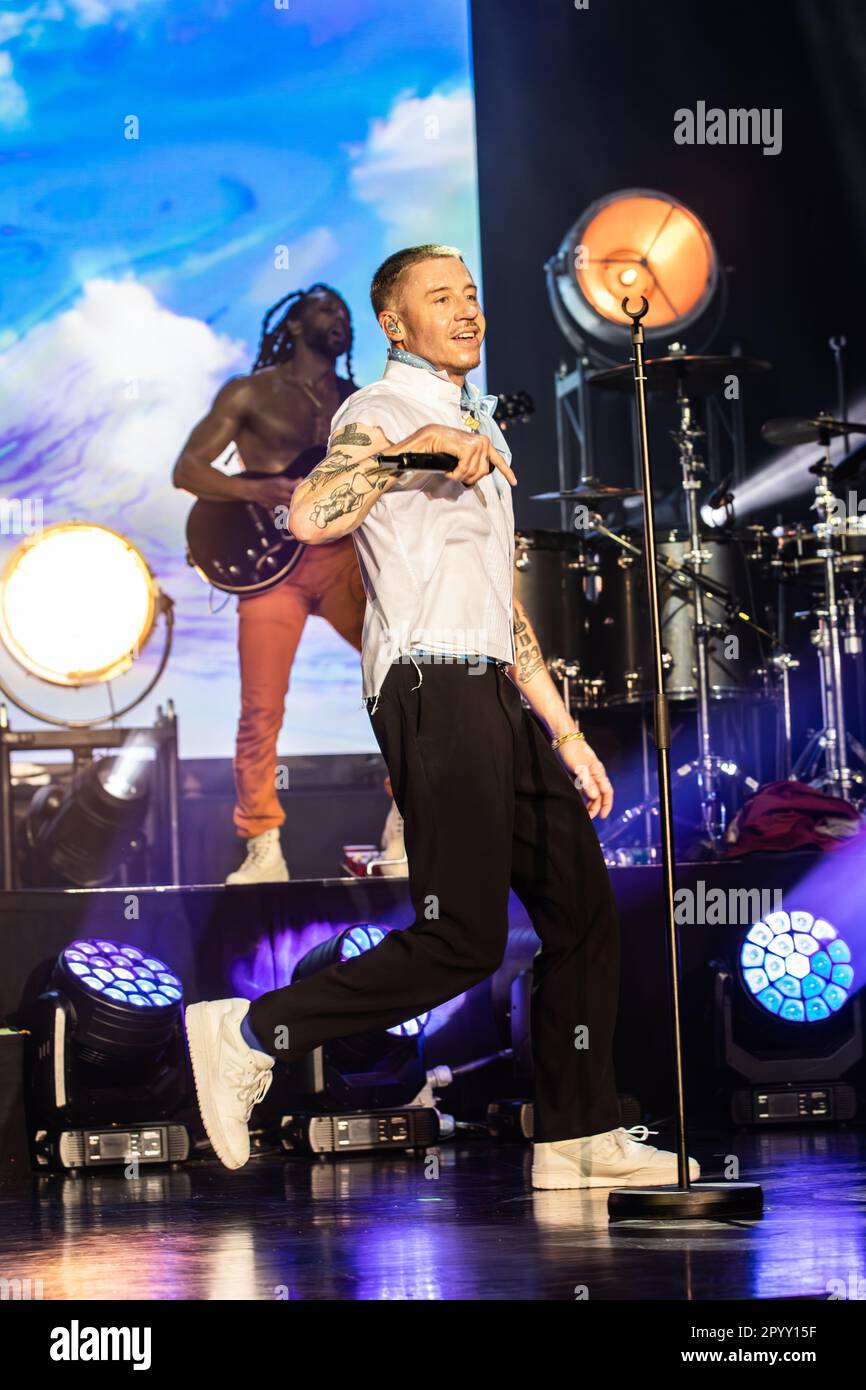 Milan Italie. 03 mai 2023. Le rappeur américain MACKLEMORE se produit ...