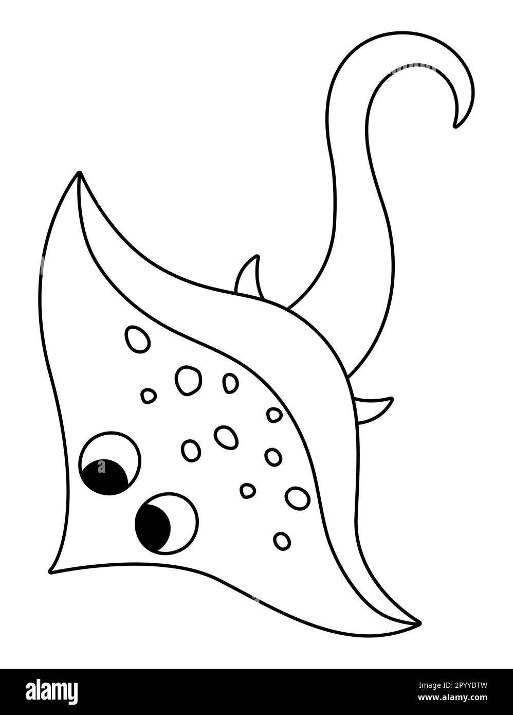 Icône de rayons X noir et blanc vectoriel. Sous l'illustration de la ligne de mer avec de ...