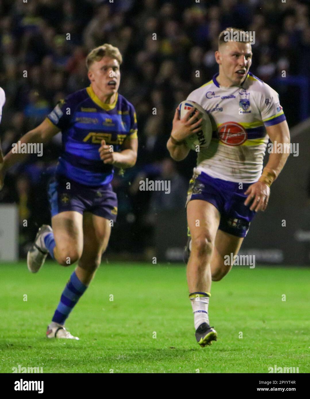 Loups de warrington rugby ligue club de football Banque de ...