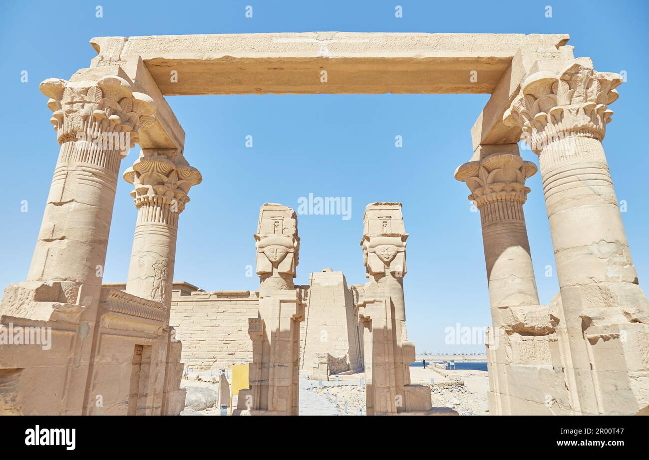 Nouvelle île de kalabsha Banque de photographies et d’images à haute ...