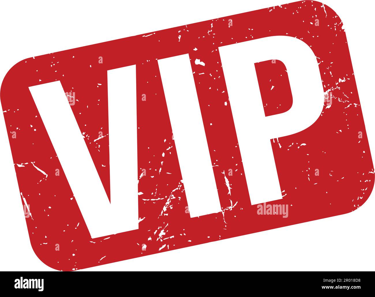 Vector illustration red vip stamp Banque d'images vectorielles - Alamy