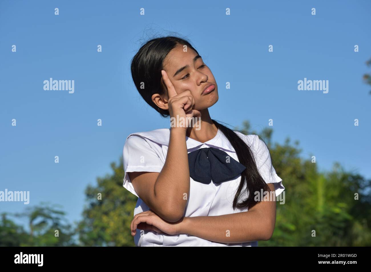 A teen girl Banque de photographies et d’images à haute résolution - Alamy