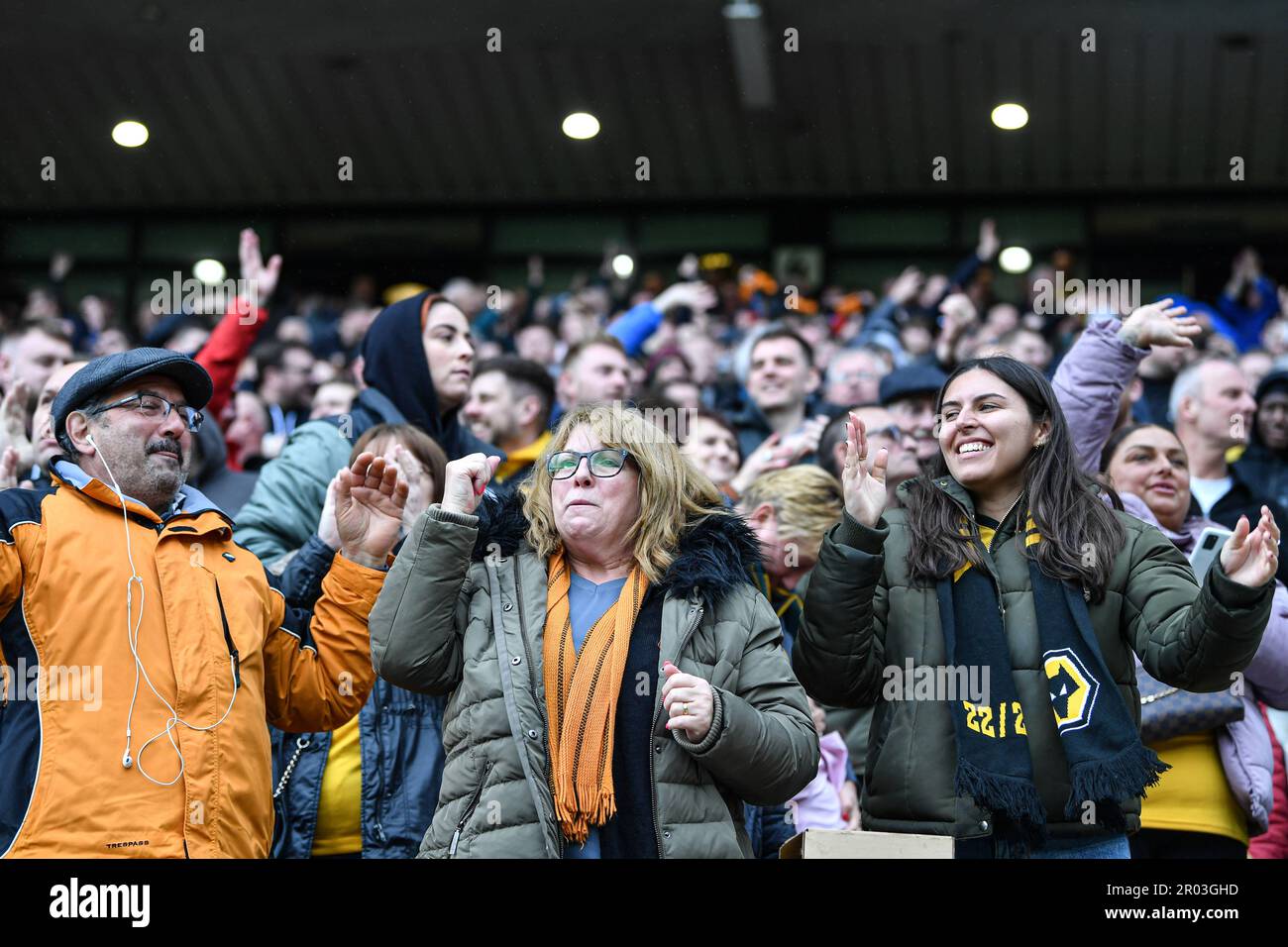 6th mai 2023 ; Molineux Stadium, Wolverhampton, West Midlands ...