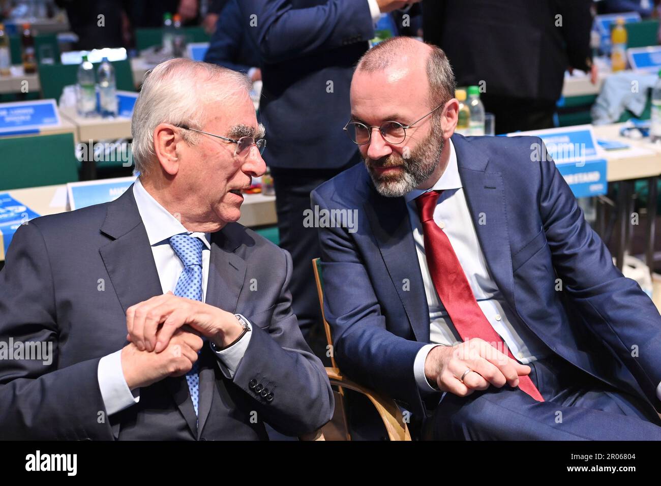 Nuremberg, Allemagne. 06th mai 2023. De gauche à droite : Theo WAIGEL ...