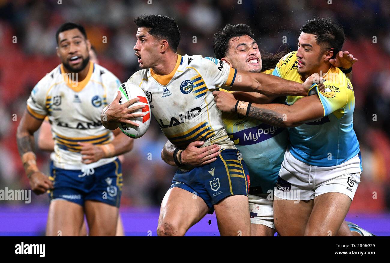 Dylan Brown des anguilles lors du match de la NRL Round 10 entre les ...