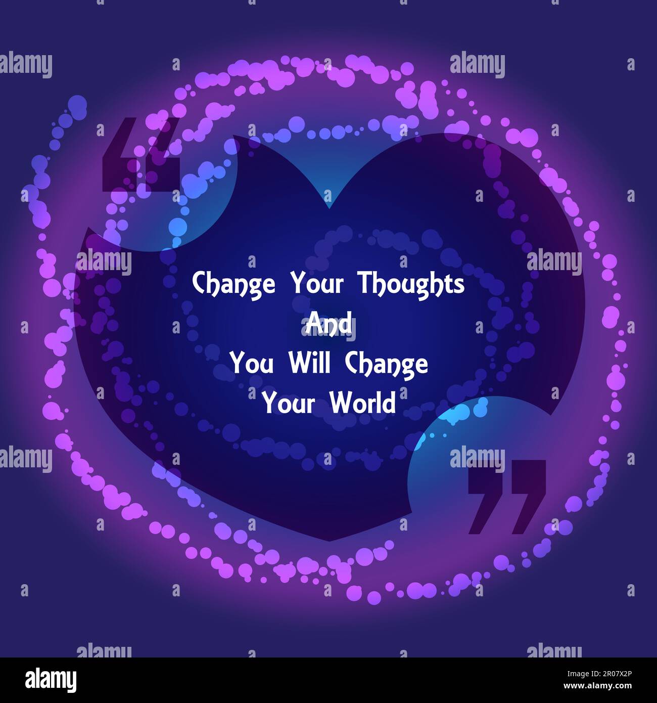 Modèle de bulle de texte entre guillemets carrés en forme de coeur ...