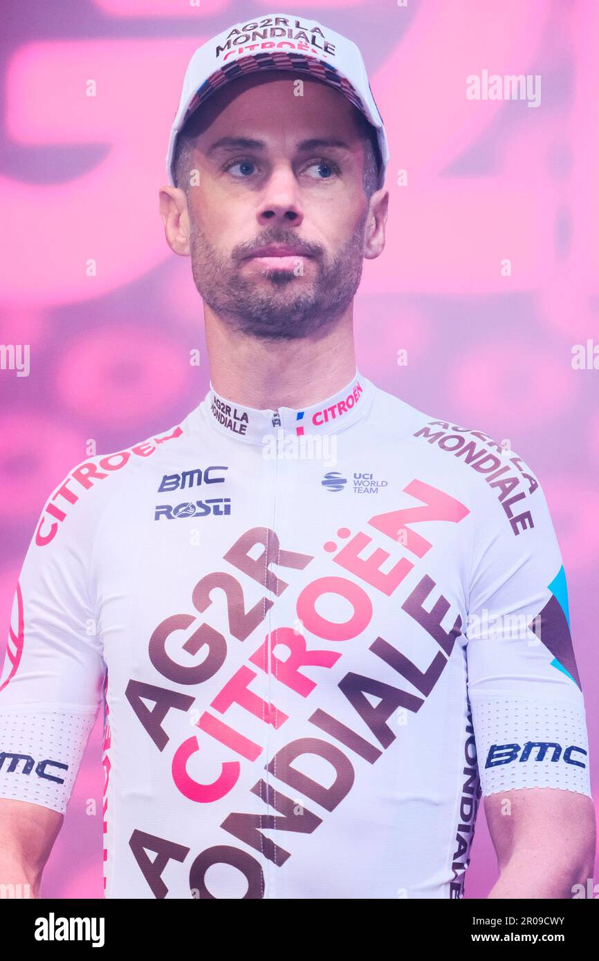 Mikaël Cherel de France - AG2R Citroën vu pendant le Giro d'Italia ...