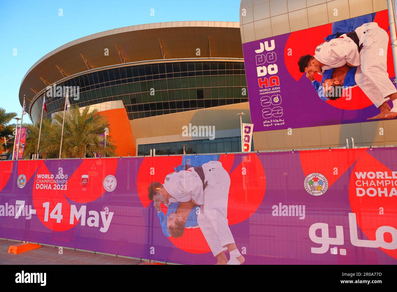 Stade Ali Bin Hamad Al Attiyah, Doha, Qatar. 6th mai 2023. Vue générale, 6 MAI 2023 - Judo ...