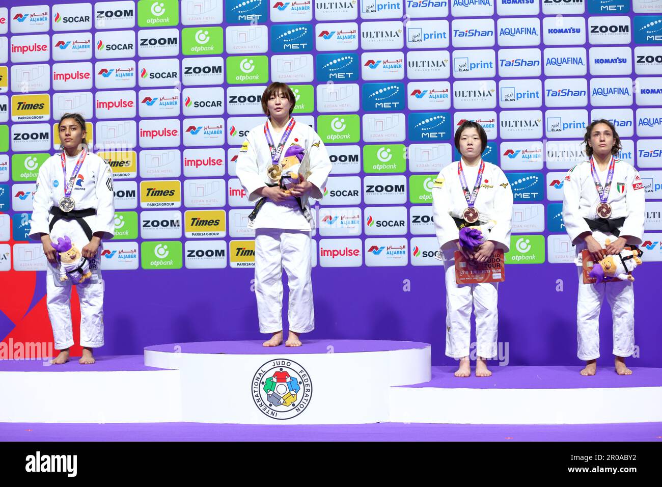 (G-D) Shirine Boukli (FRA), Natsumi Tsunoda (JPN), Wakana Koga (JPN), Assunta Scuto (ITA), MAI 7 ...