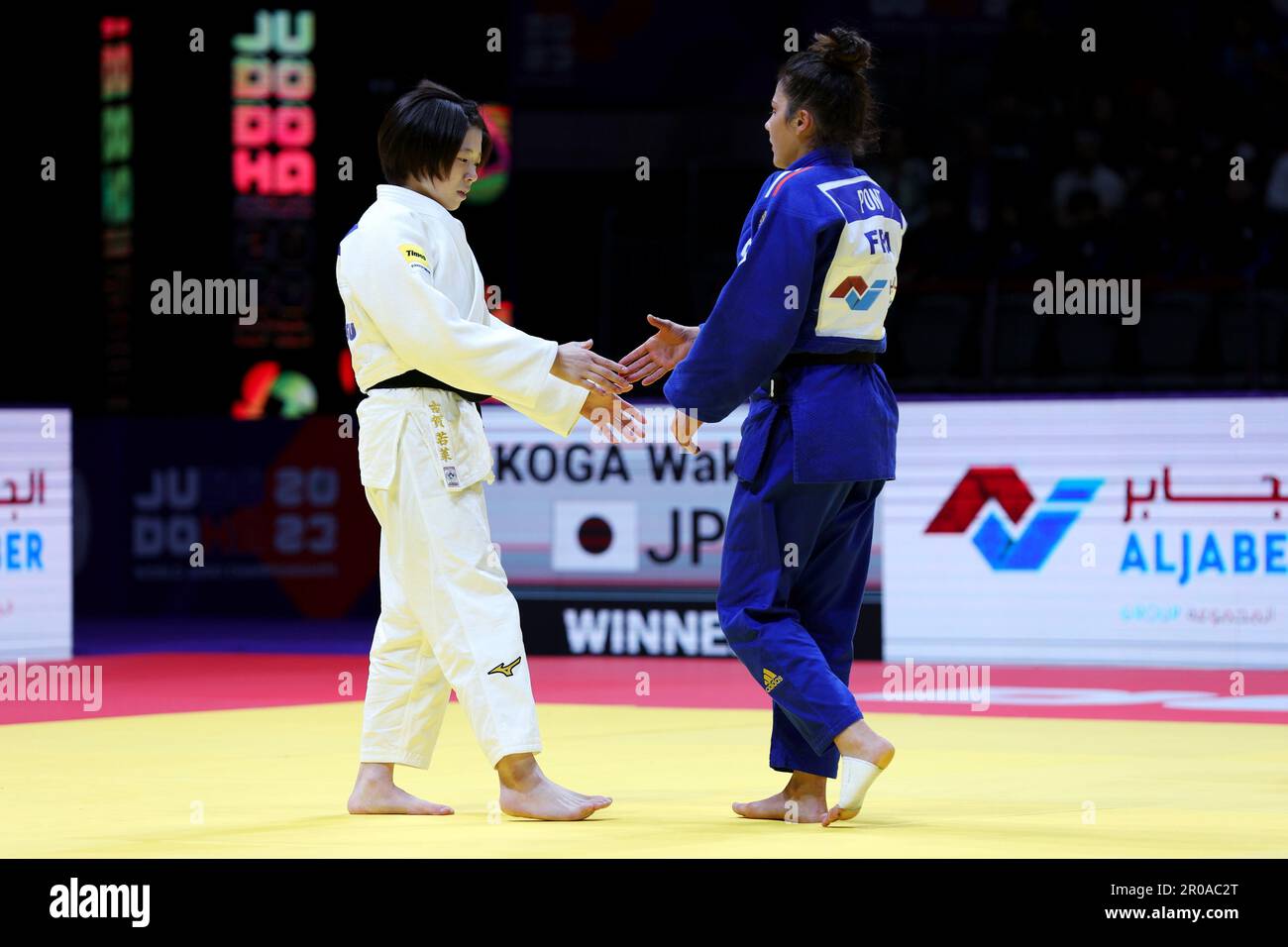 Stade Ali Bin Hamad Al Attiyah, Doha, Qatar. 7th mai 2023. Wakana Koga (JPN), 7 MAI 2023 - Judo ...