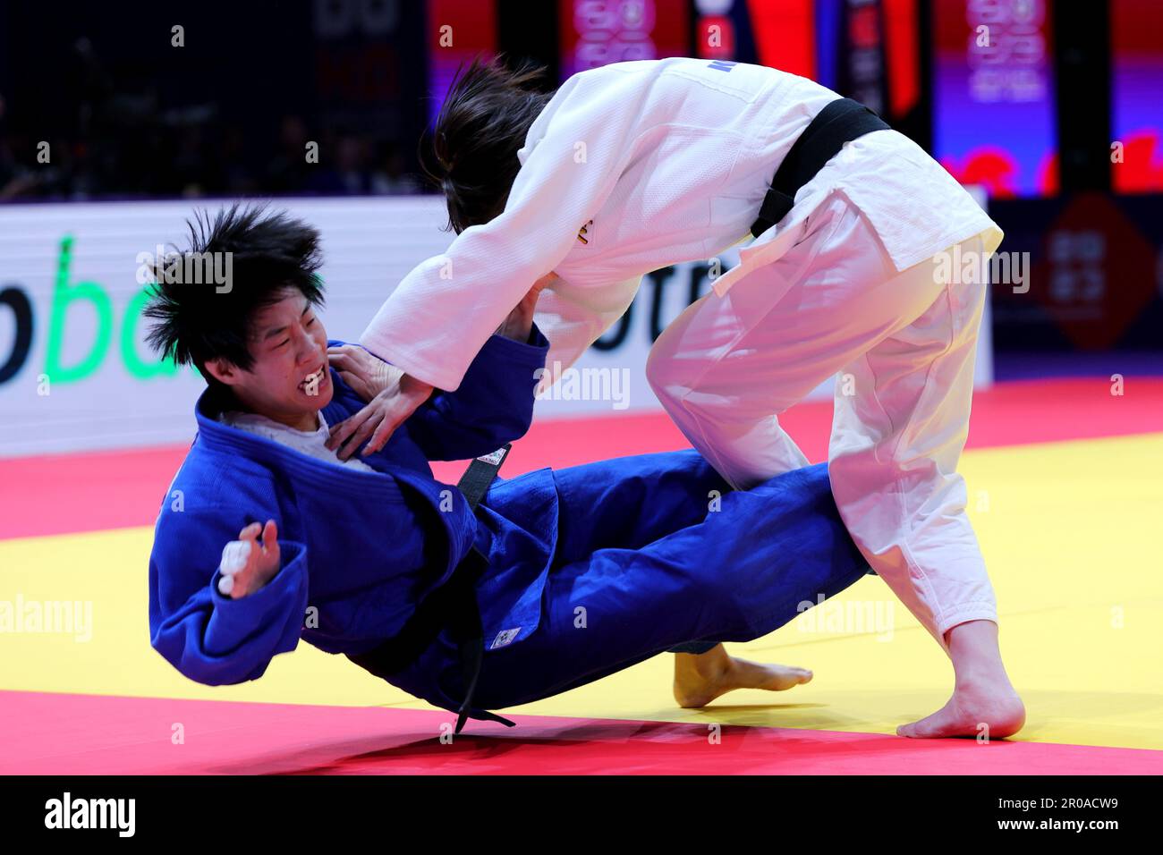 Stade Ali Bin Hamad Al Attiyah, Doha, Qatar. 7th mai 2023. (Haut-bas) Wakana Koga (JPN ...