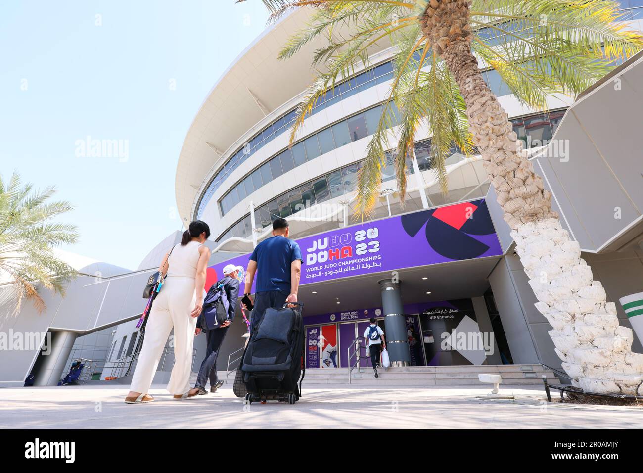 Stade Ali Bin Hamad Al Attiyah, Doha, Qatar. 7th mai 2023. Vue générale, 7 MAI 2023 - Judo ...