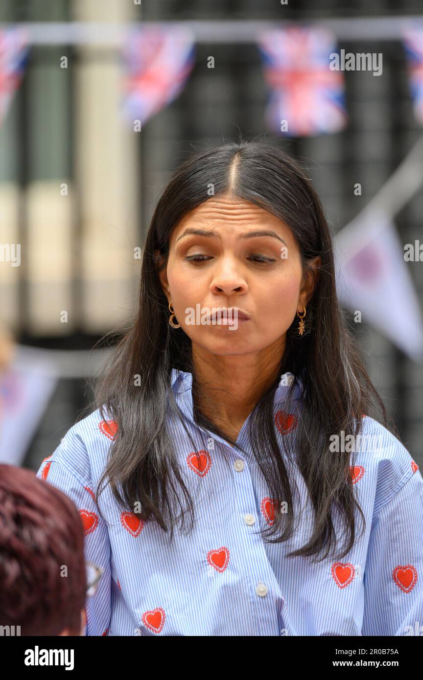 Akshata Murty - épouse du Premier ministre Rishi Sunak - au Coronation ...