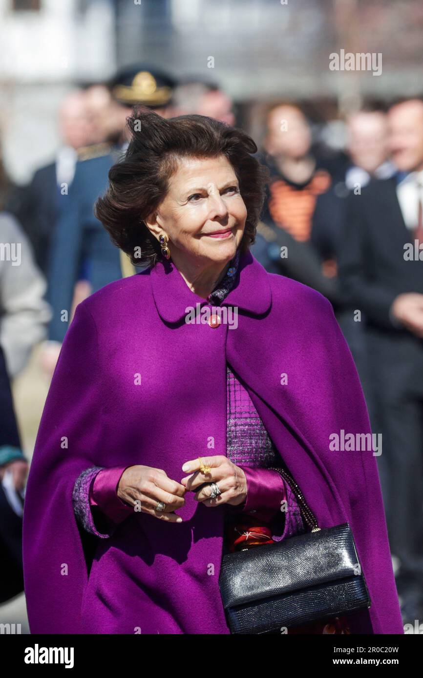 Le roi de Suède Carl XVI Gustaf et la reine lors de la visite royale à ... Le roi de Suède Carl XVI Gustaf et la reine lors de la visite royale à ...