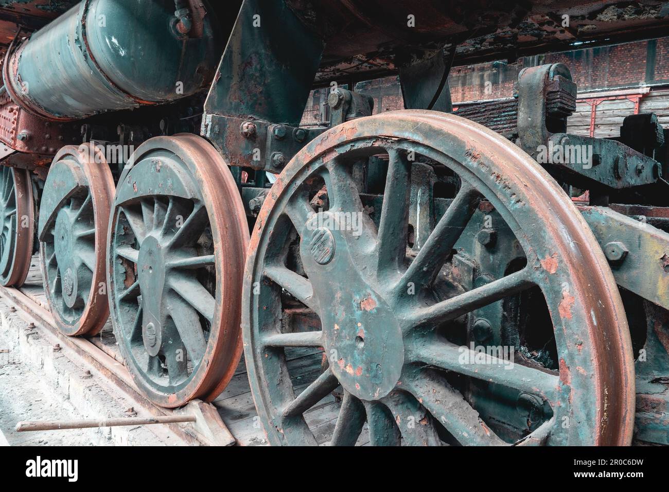 Ancien wagon de la gare abandonnée Banque de photographies et d’images à haute résolution - Page ...