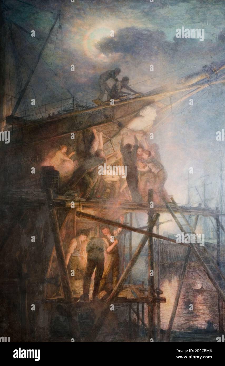 Par l'espoir intamable nos corps sont captivés. Artiste: Edward Steel ...