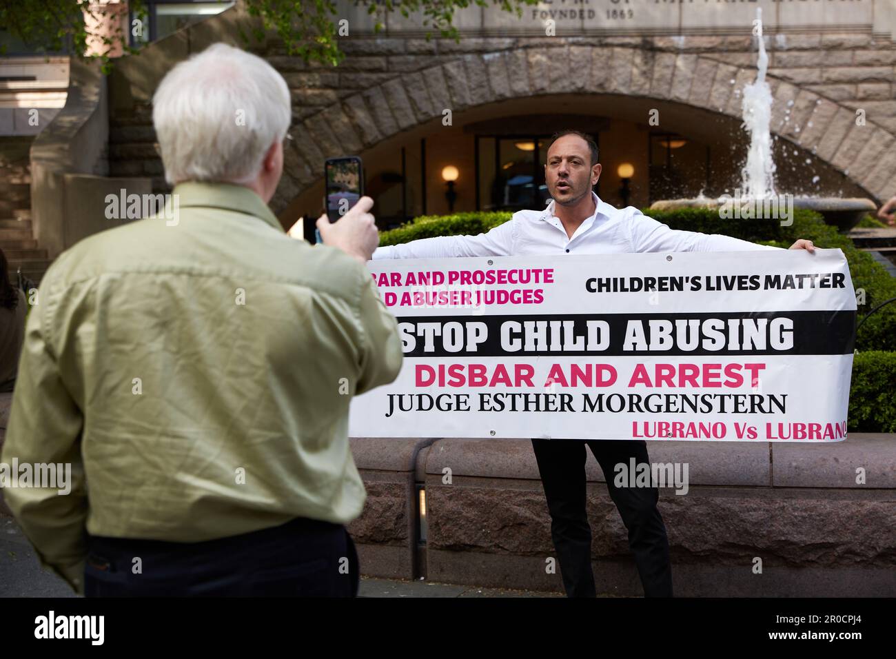 New York, New York, États-Unis. 7th mai 2023. Le parent Giuseppe ...