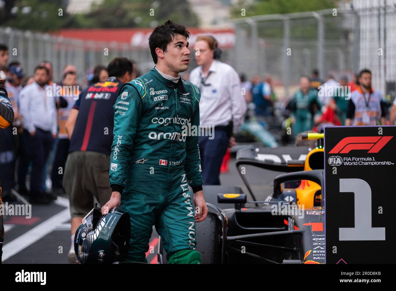 BAKOU, AZERBAÏDJAN, circuit de la ville de bakou, 30 avril 2023 : #18 ...