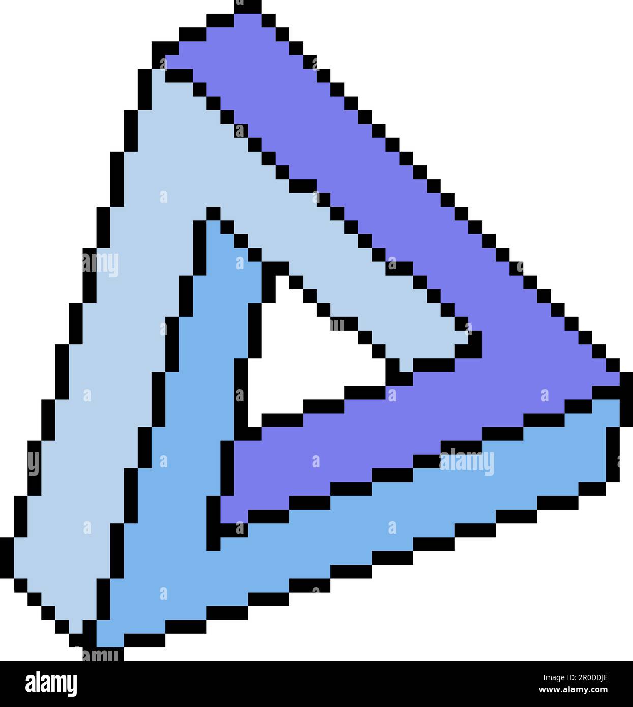 Illusion cartoon Banque d'images vectorielles - Alamy