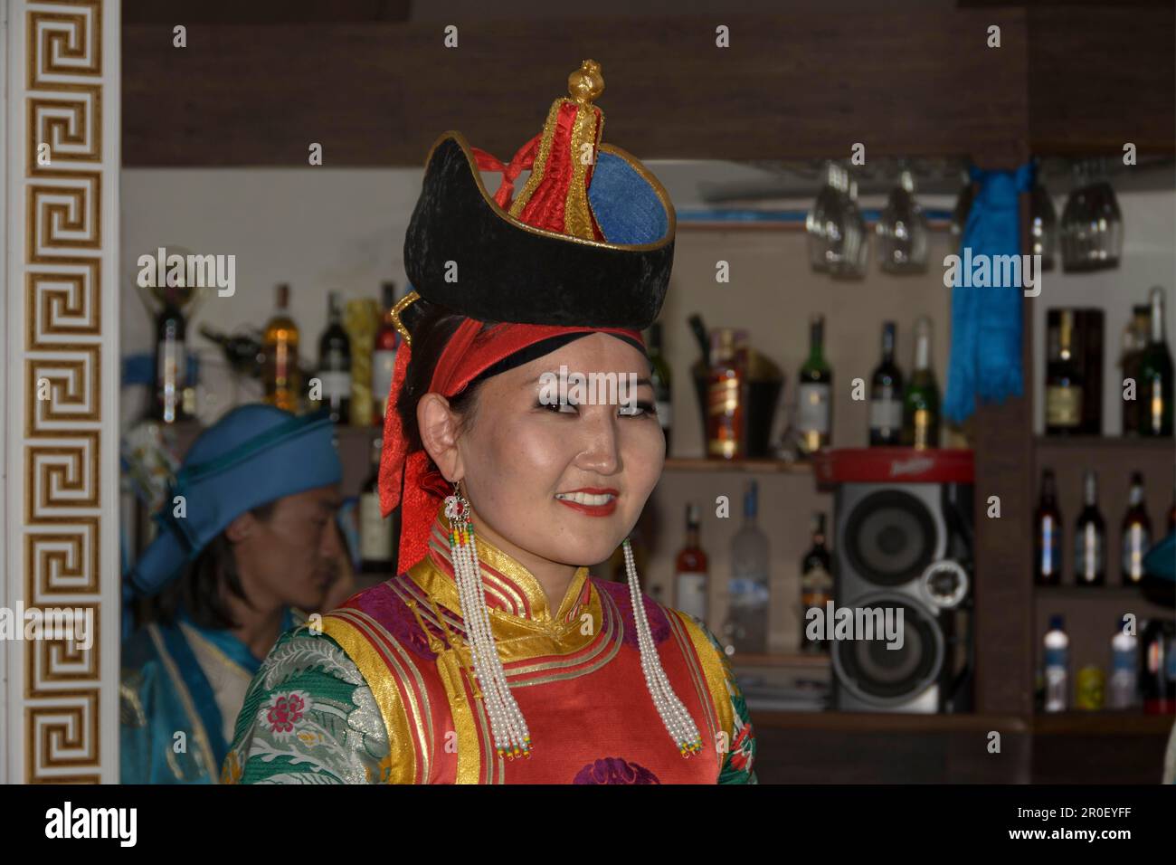 Mongol smile Banque de photographies et d’images à haute résolution - Alamy