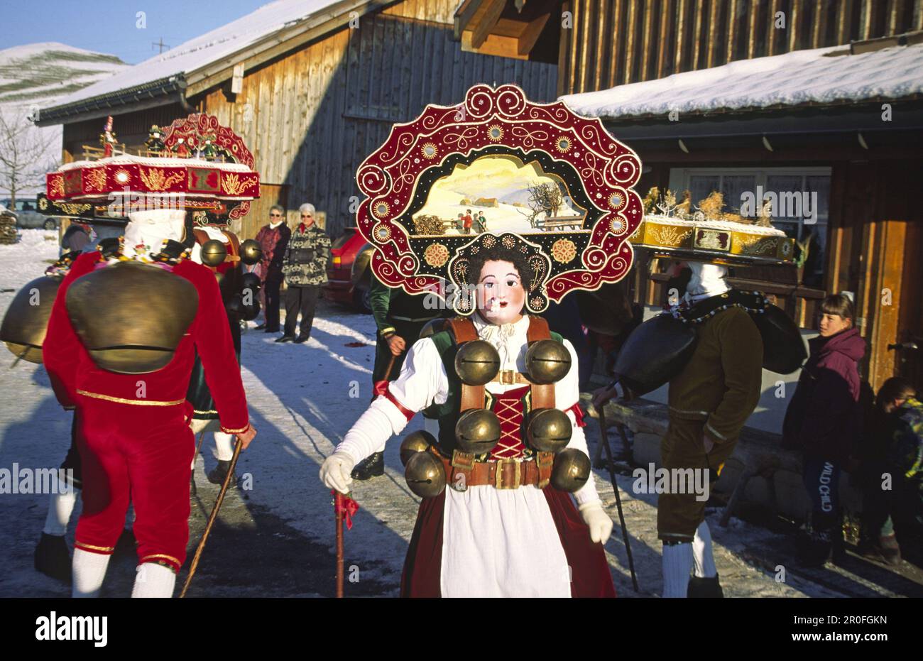 Appenzell custom folklore mask new Banque de photographies et d’images ...