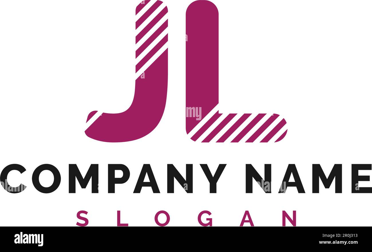 Logo JL Letter. Illustration vectorielle du logo JL - Vector Image ...