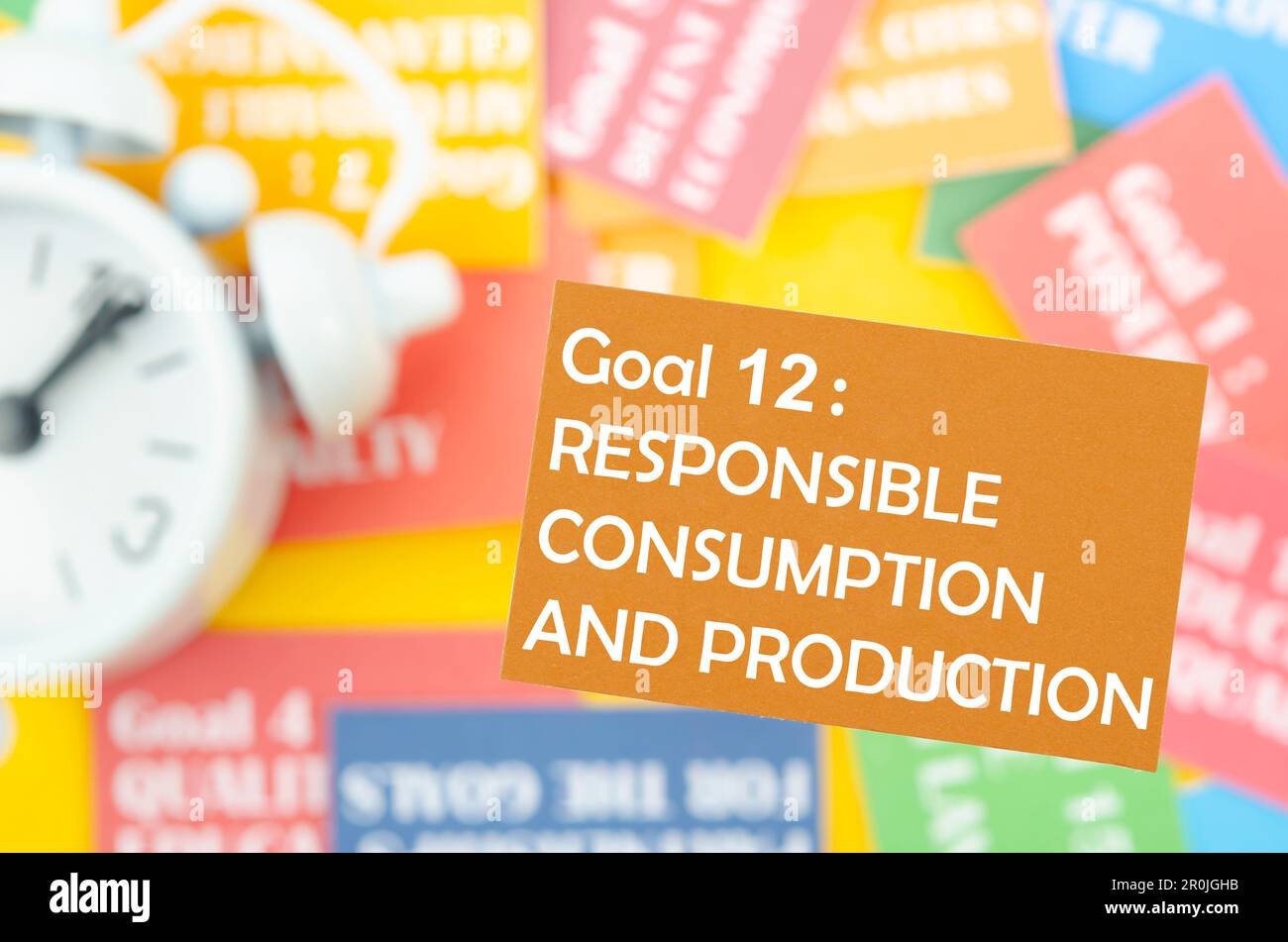 Objectif 12 : consommation et production responsables. L'environnement ...